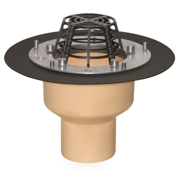 Воронка в комплекте SF T Gully-Set vertical DN100 обогреваемая - (SIKA ...